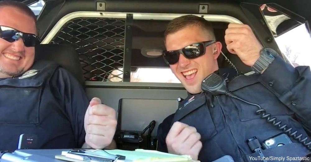These Two Goofy Cops Belt out an American Classic With Hilarious ...