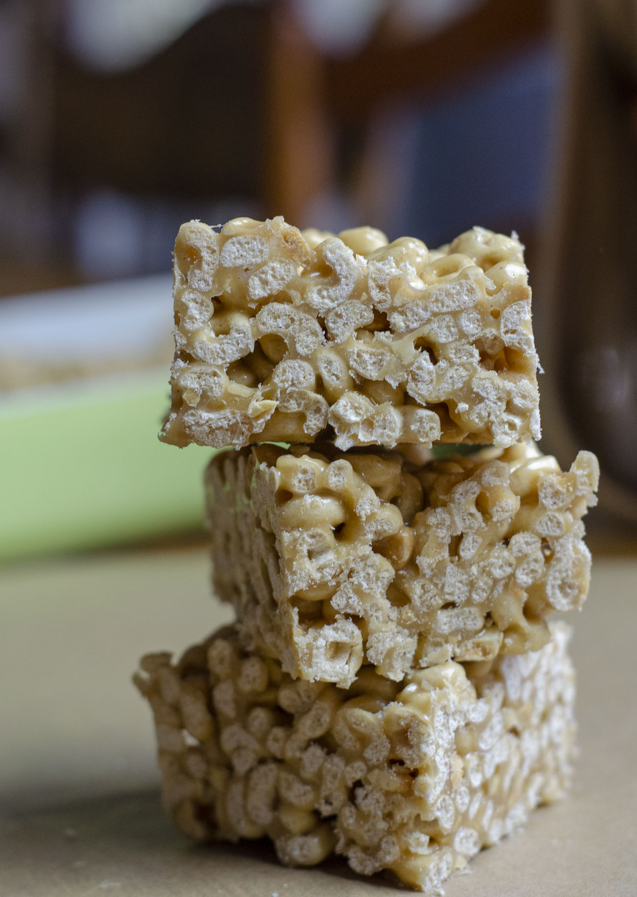 No-Bake Peanut Butter Cheerio Bars – Live Play Eat