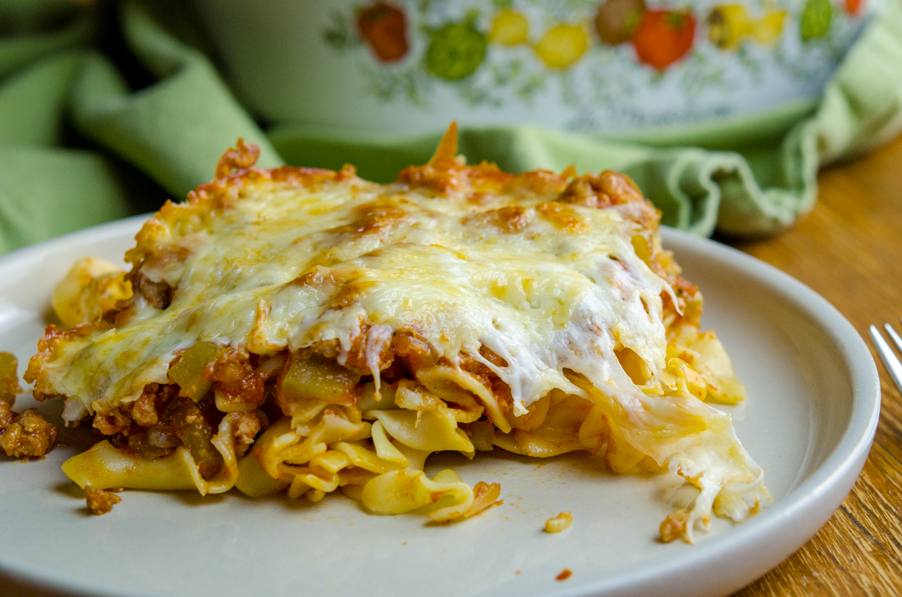 Recipe Tin Project: Italian Noodle Casserole – Live Play Eat