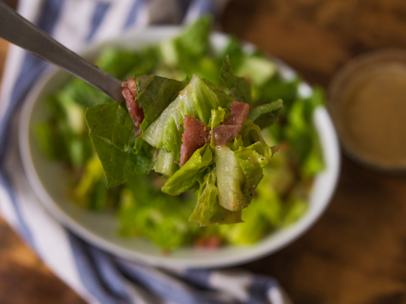 Pennsylvania Dutch Hot Bacon Dressing – Live Play Eat