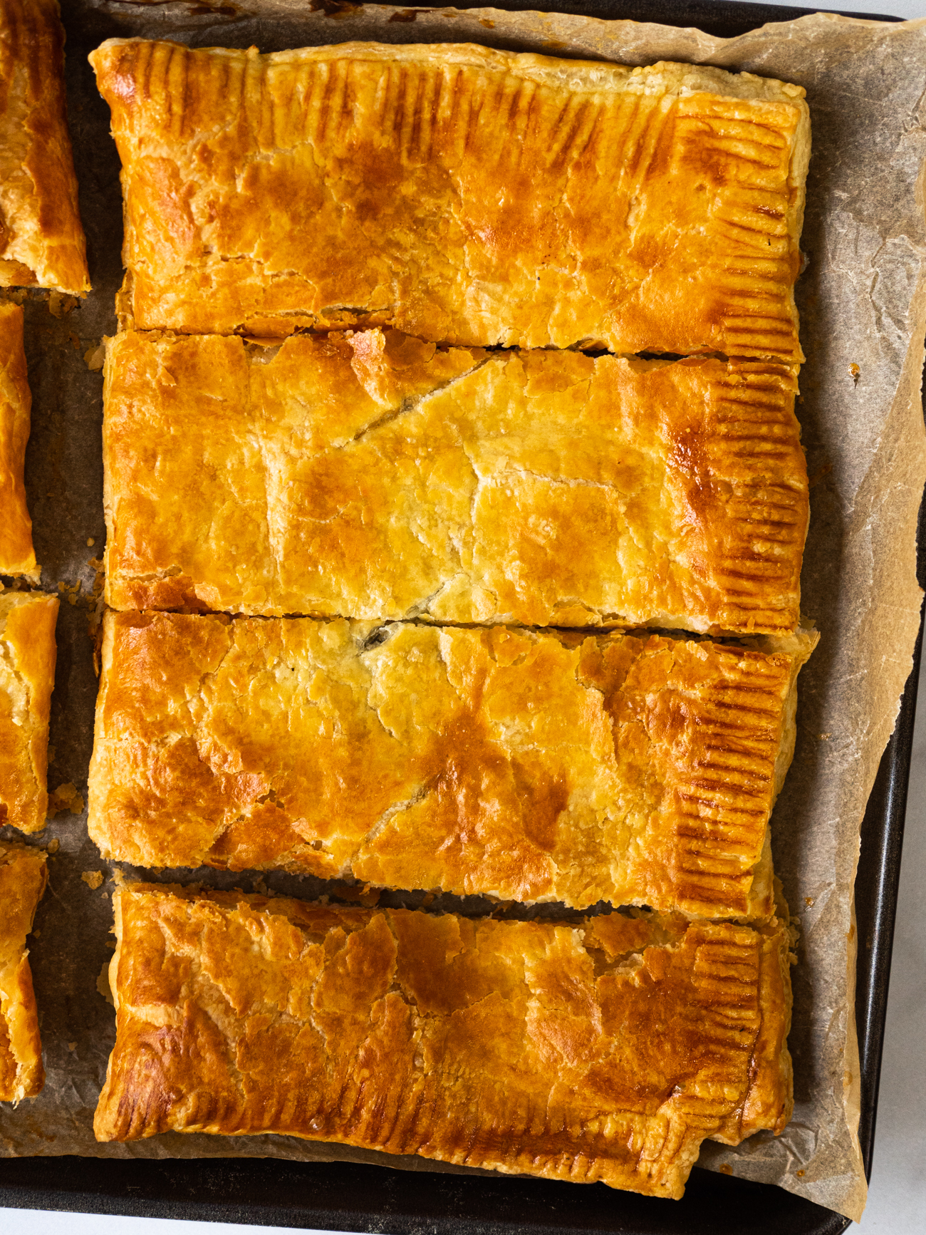 Ham and Cheese Slab Pie – Live Play Eat