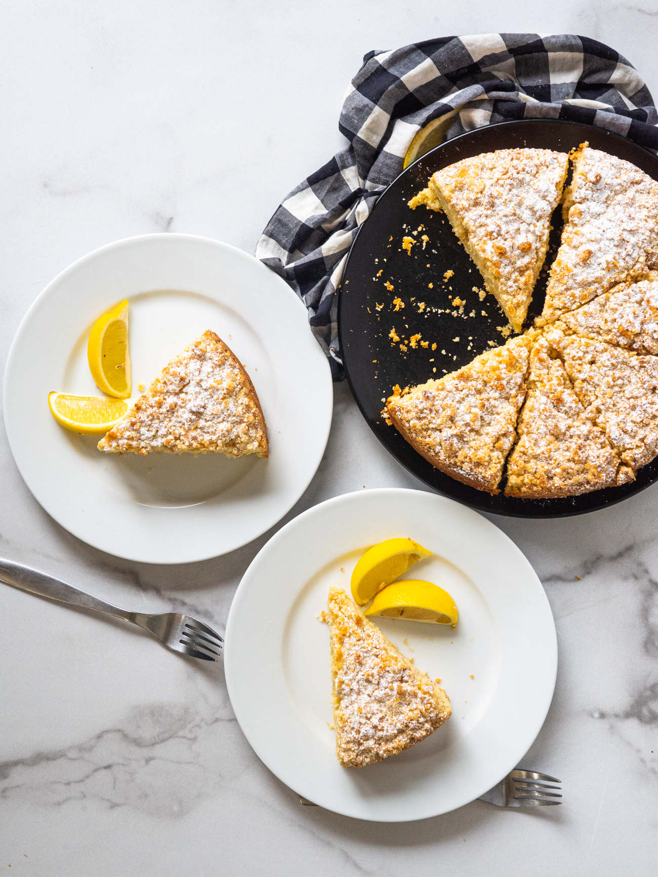 Lemon Crumble Breakfast Cake – Live Play Eat