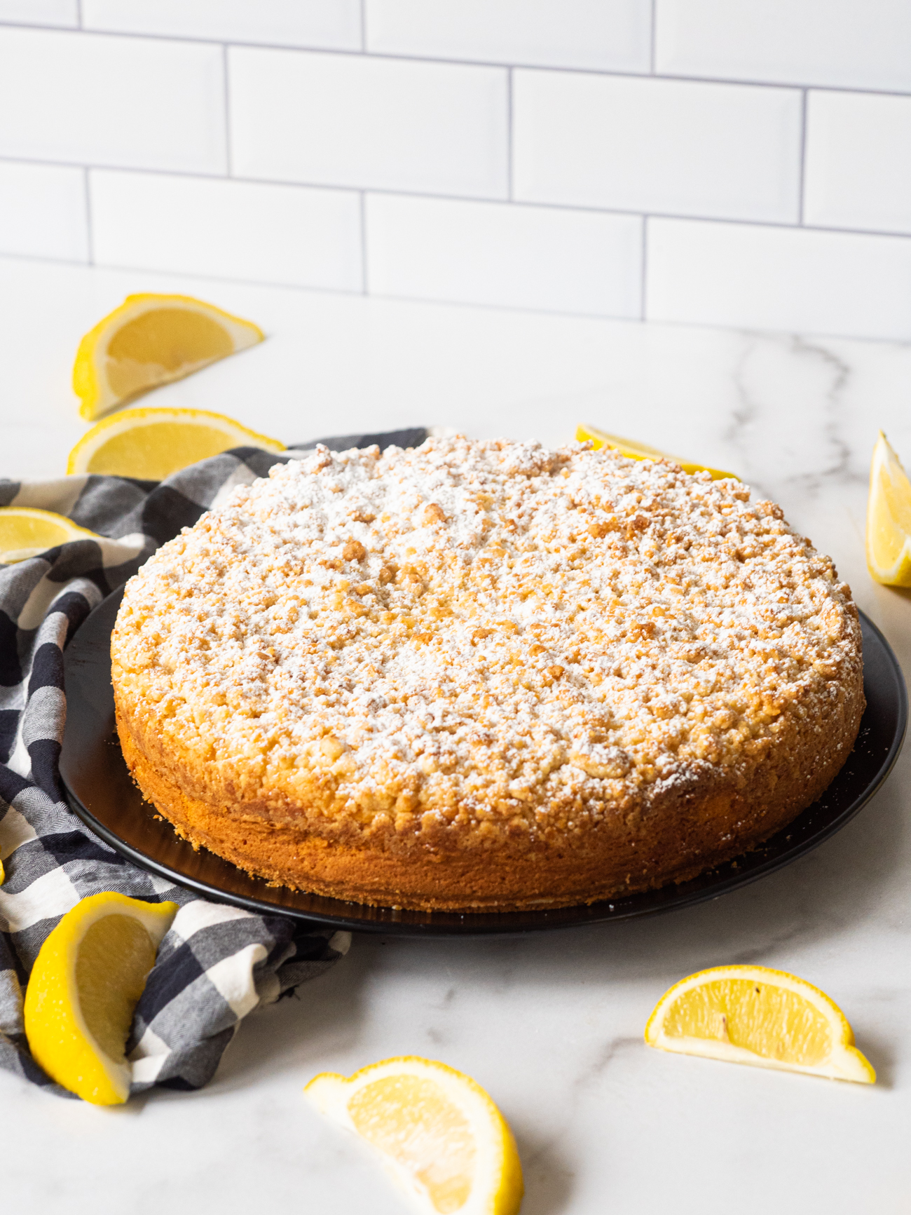 Lemon Crumble Breakfast Cake – Live Play Eat