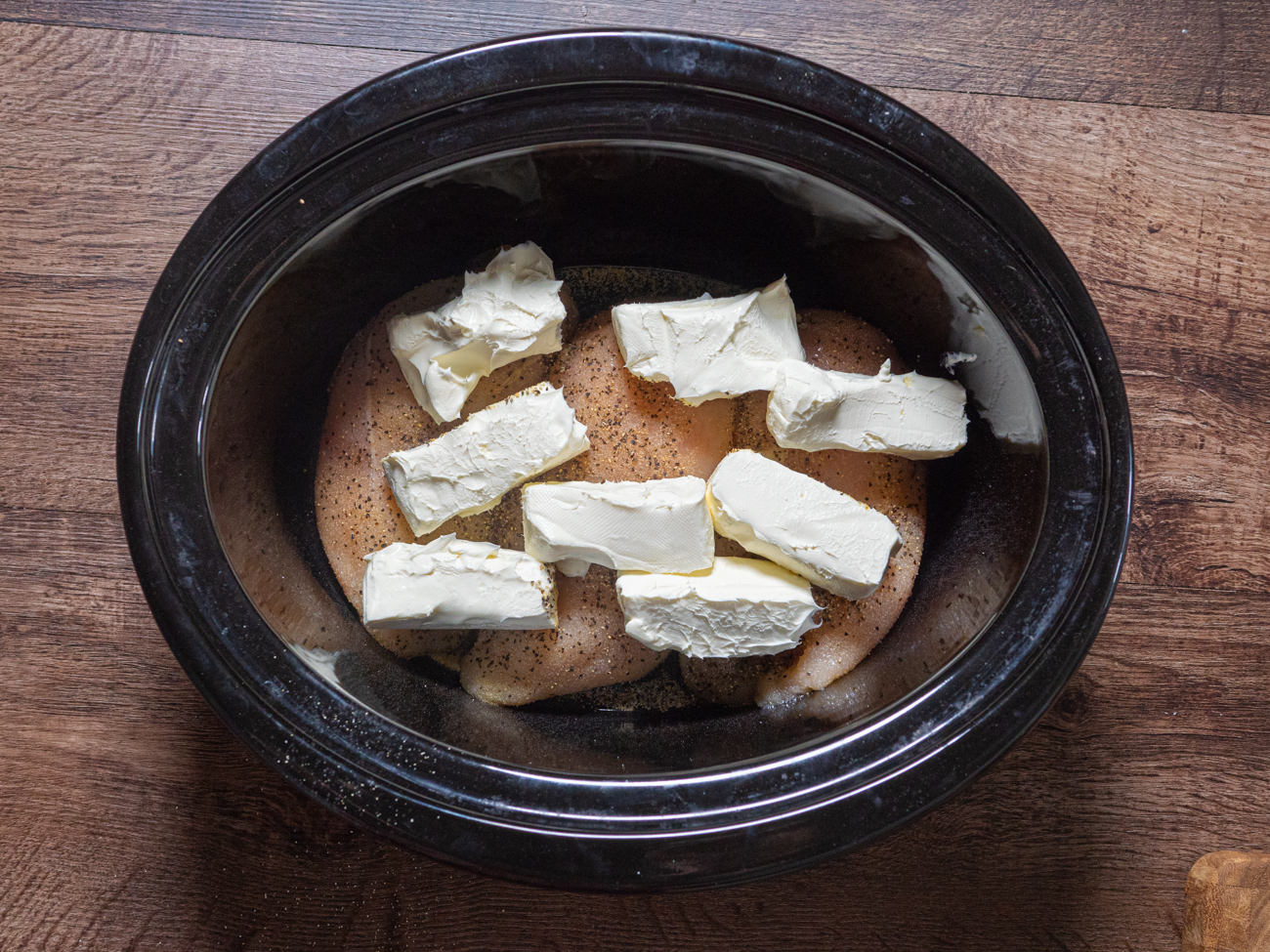 Slow Cooker Cream Cheese Ranch Chicken – Live Play Eat